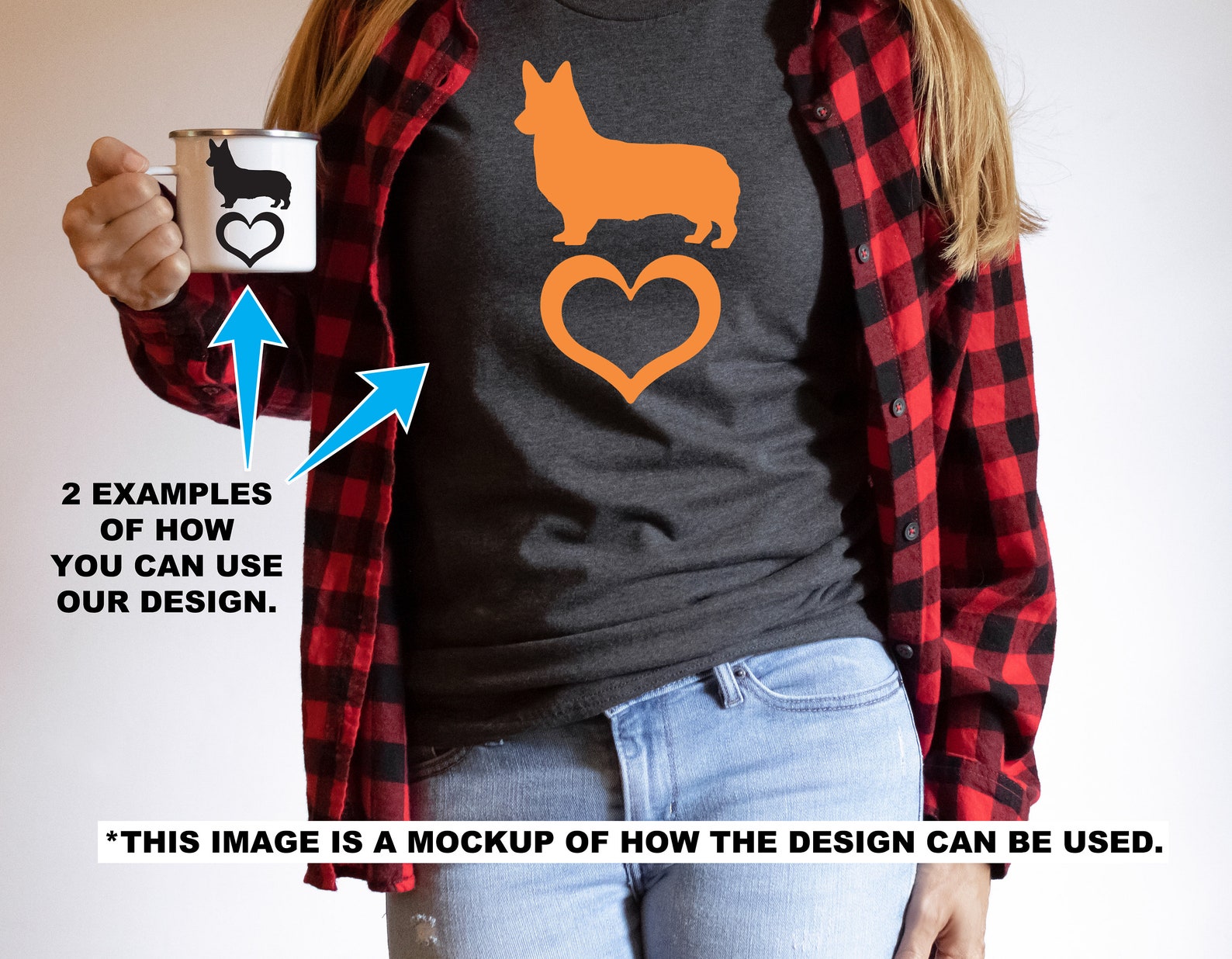Corgi Love 2 Merch, T-shirt, Svg, Silhouette, Corgi Butt, Corgi Owner ...