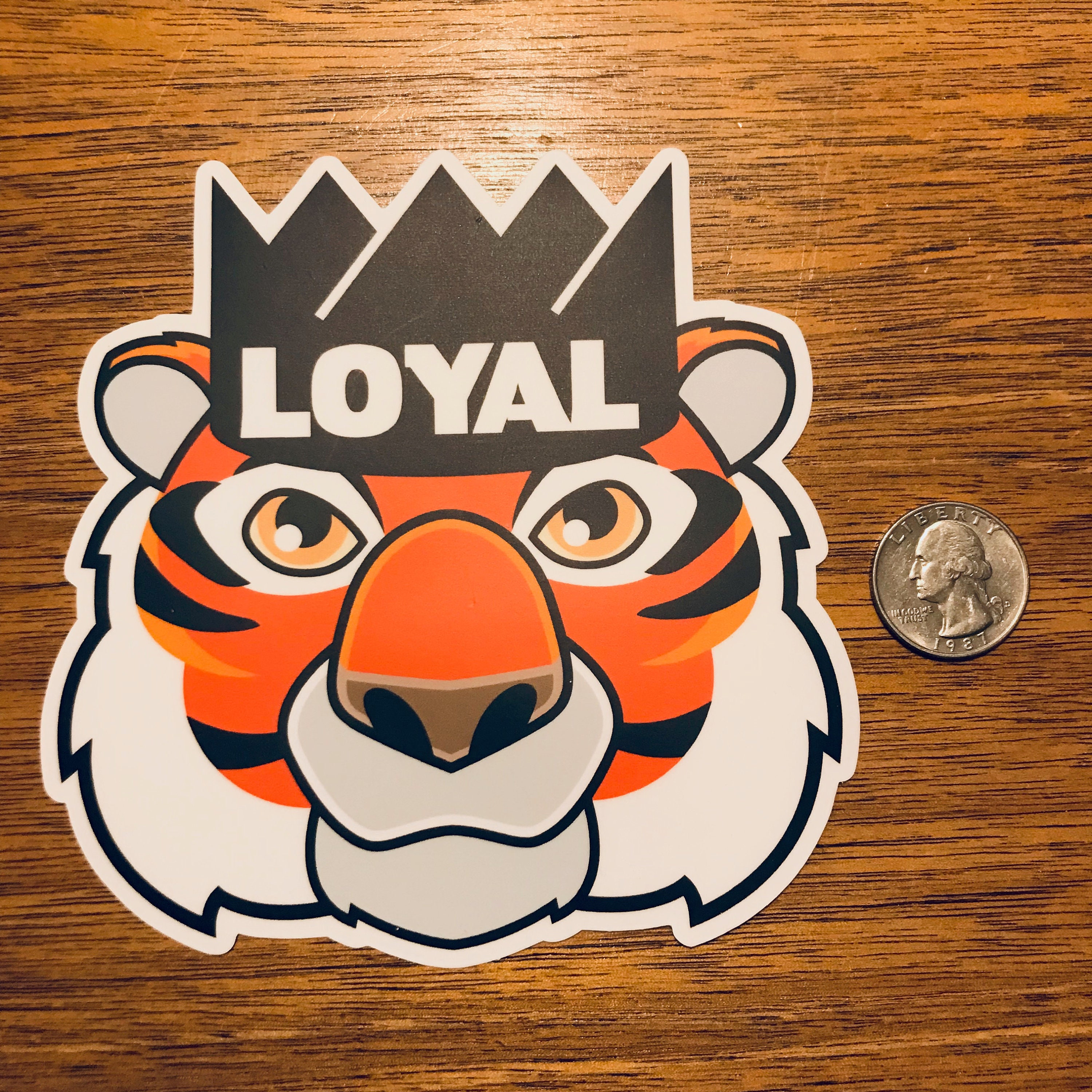 LOYAL Die Cut Vinyl Sticker Decal - Etsy