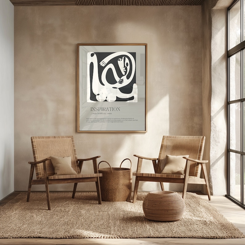 Inspirational Abstract Art Print, Definition Poster, Contemporary Wall ...