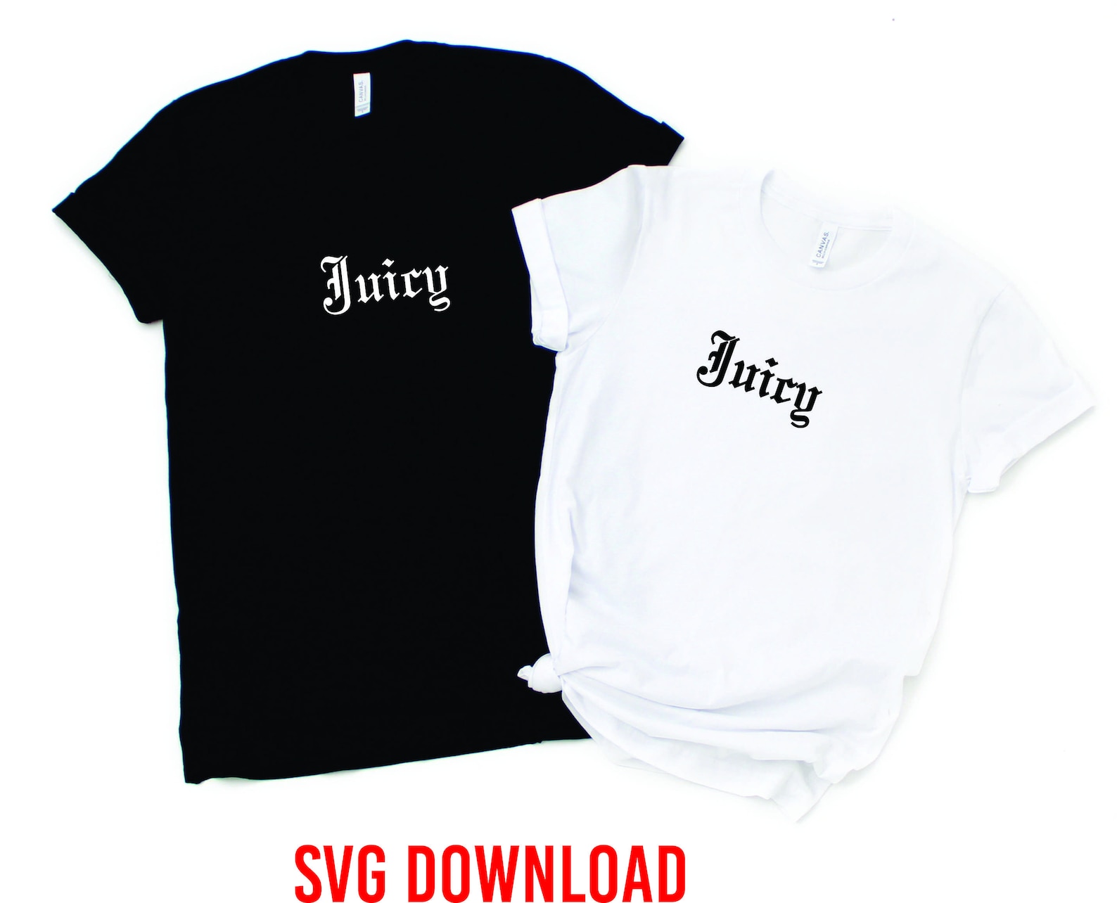 Juicy SVG Download - Juicy Word SVG- Please Read Description. - Etsy