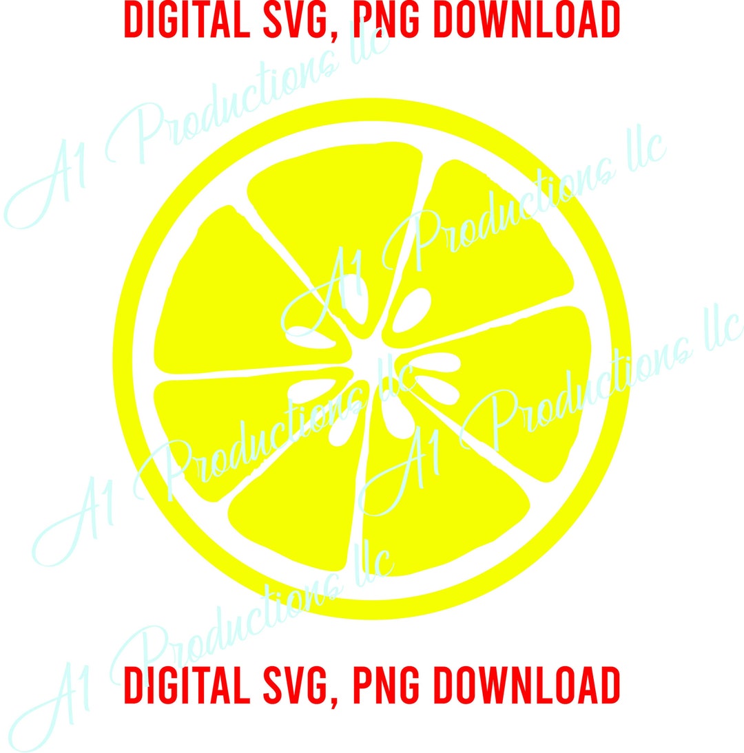 Lemon SVG, Lemon PNG, Lemon Vector, Lemon Cricut Cut, Lemon Silhouette ...