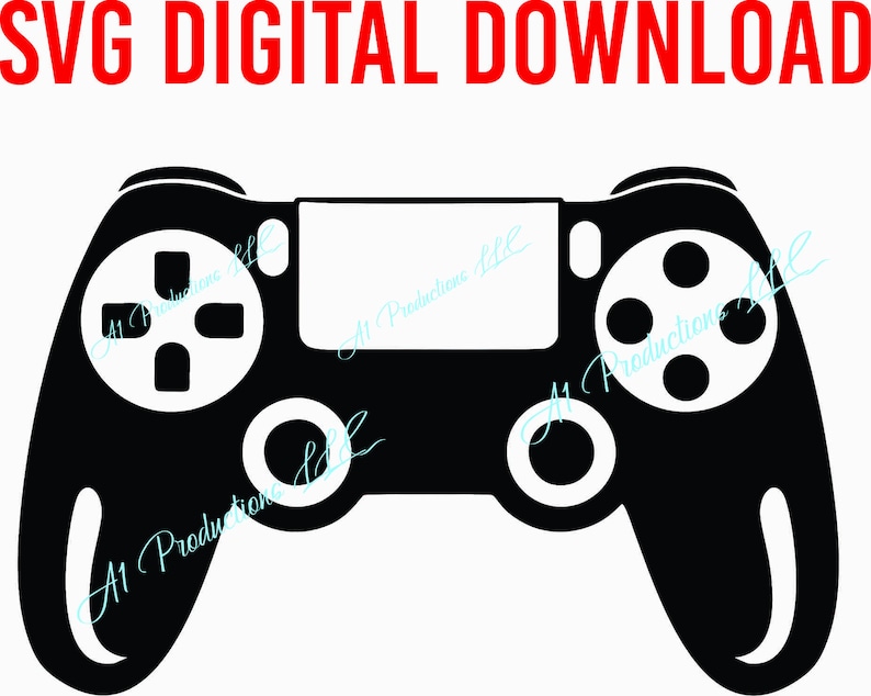 Game Controller SVG - Gamer Control SVG Digital Download - Gamer ...