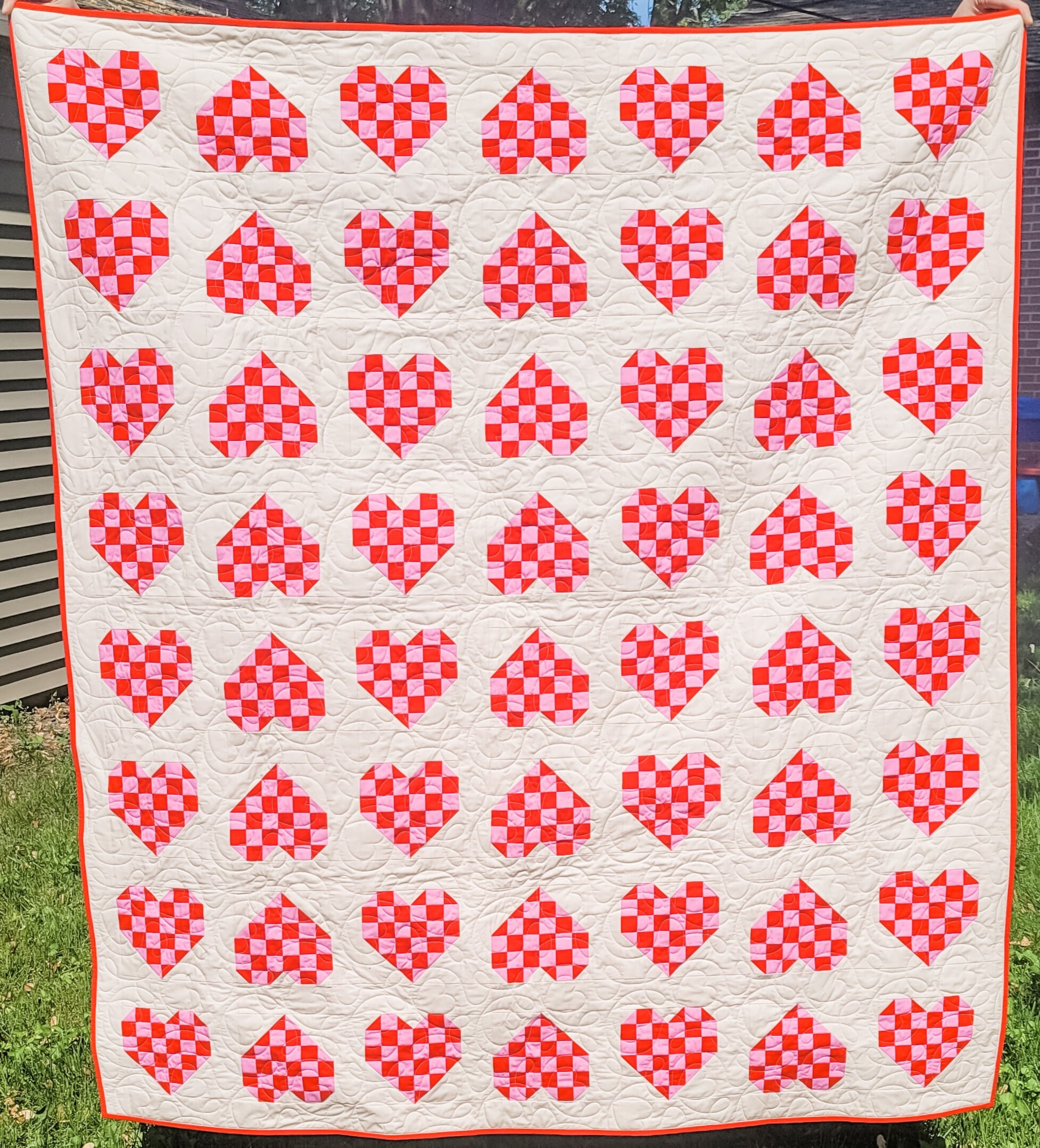 Love Check Quilt Pattern - PDF Download - Etsy