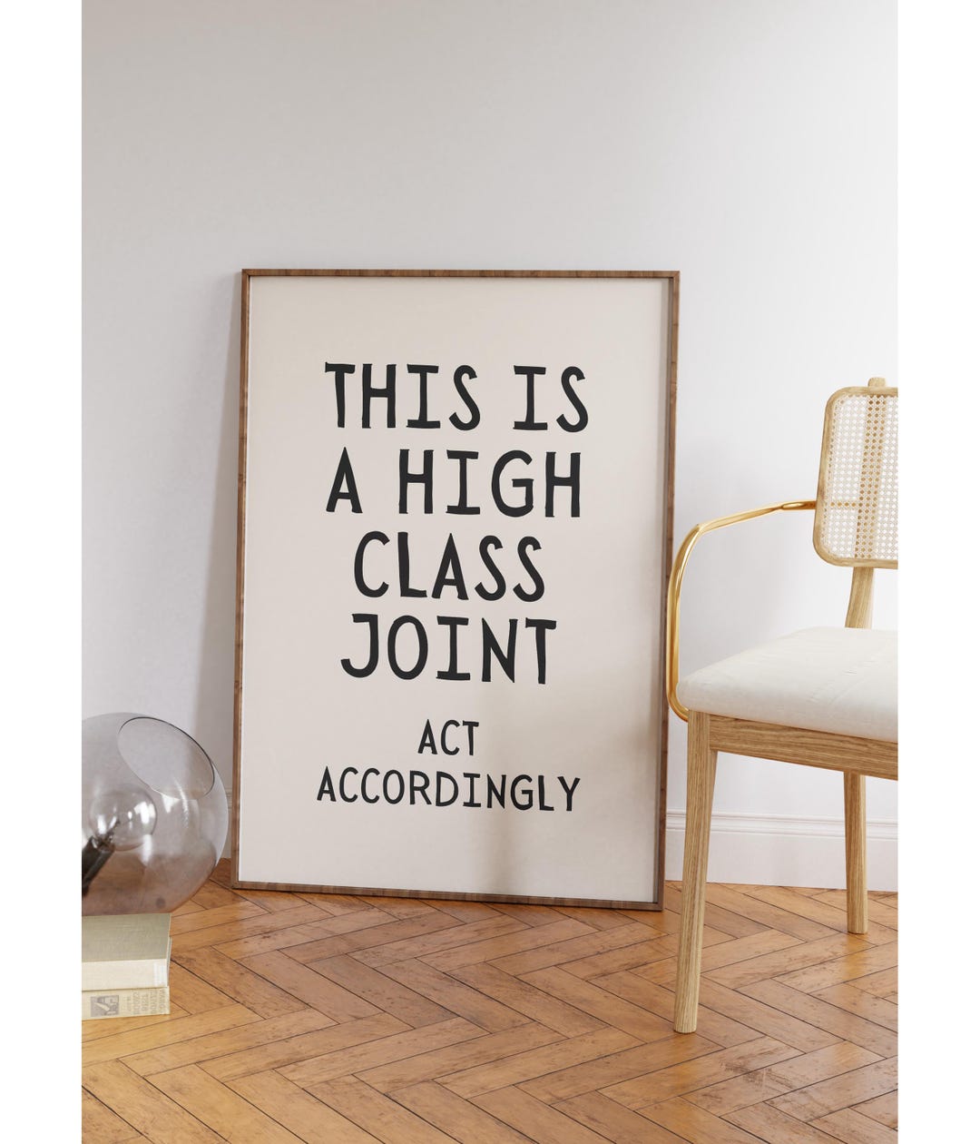 This is a High Class Joint Art Print, Preppy Apartment Art Poster ...