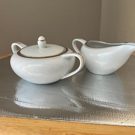 Royalton China CO. Translucent Porcelain Fine China Cream and - Etsy