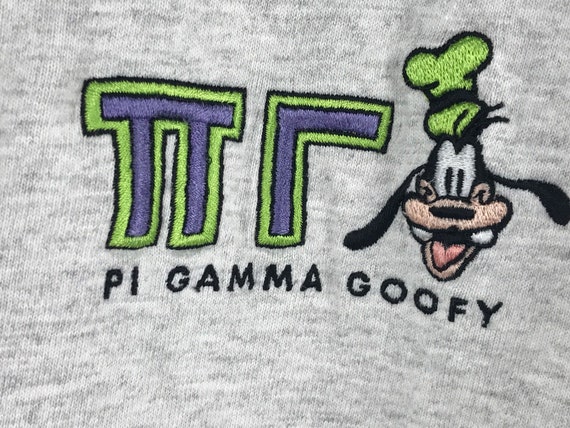 Vintage Disney Pi Gamma Goofy Cartoon Network 90s Xl … - Gem