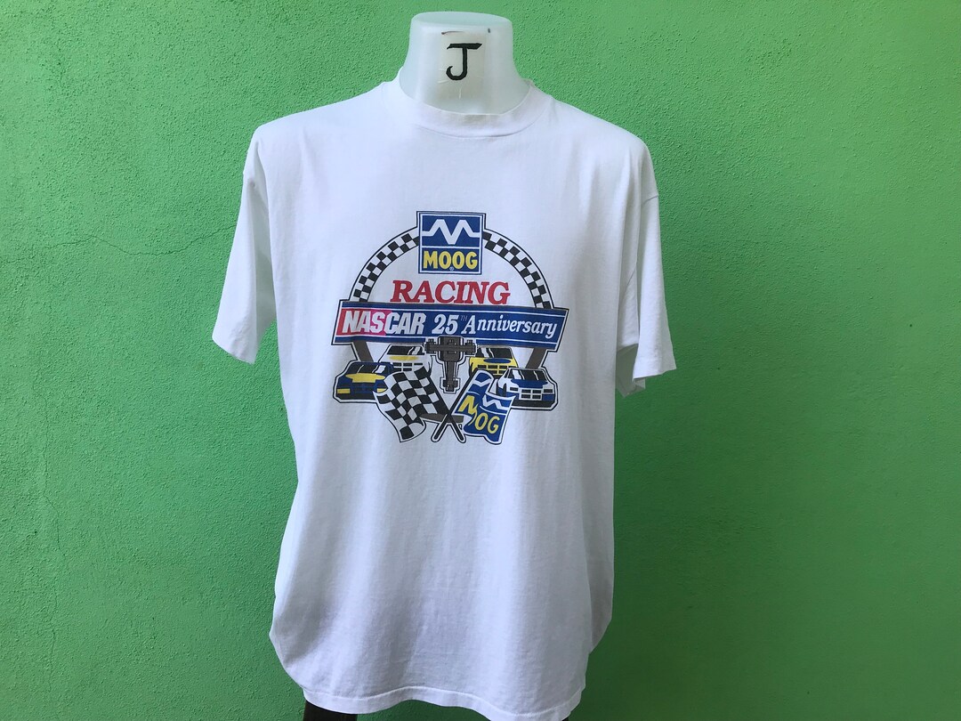 Vintage Moog Racing Nascar 25th Anniversary 90s Xl Size T Shirt - Etsy