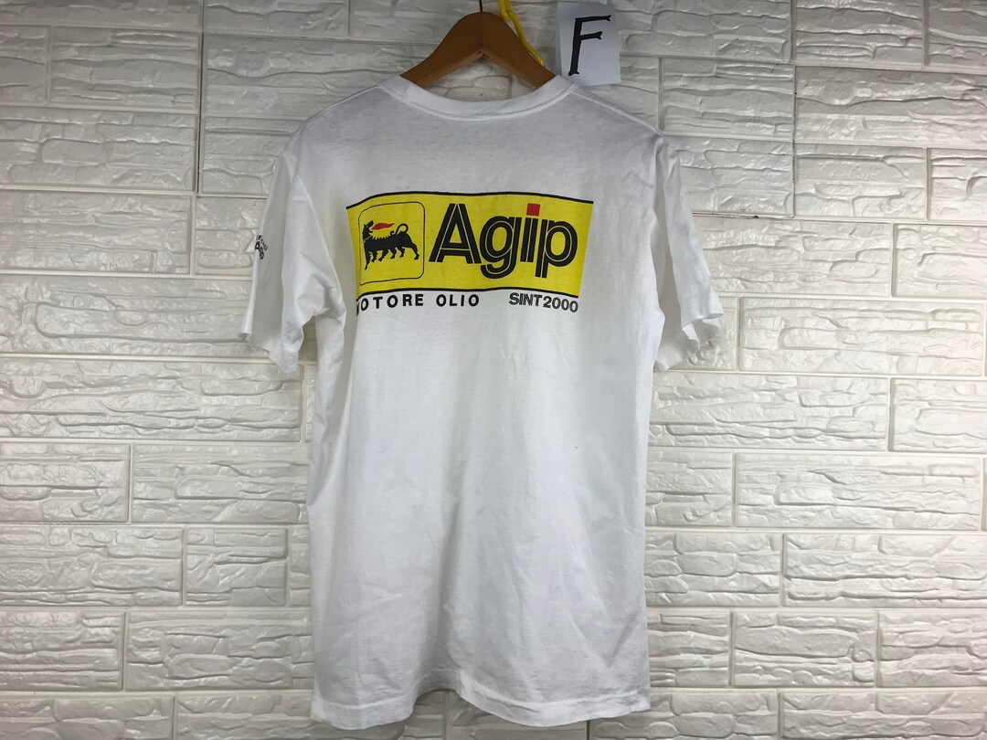 Vintage Agip Motore Olio Sint 2000 M Size T Shirt - Etsy