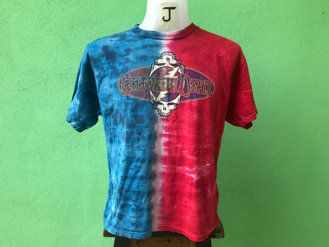 Vintage Grateful Dead American Rock Band Tye Dye L Size T Shirt Jerry ...
