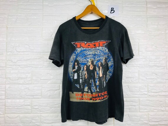 Vintage Ratt American Heavy Metal Detonator Tour 1990-91 M - Etsy