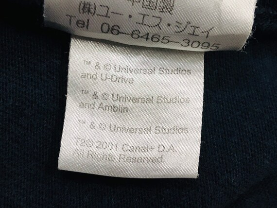 Vintage Universal Studios Japan 2001 L Size T Shirt - Gem