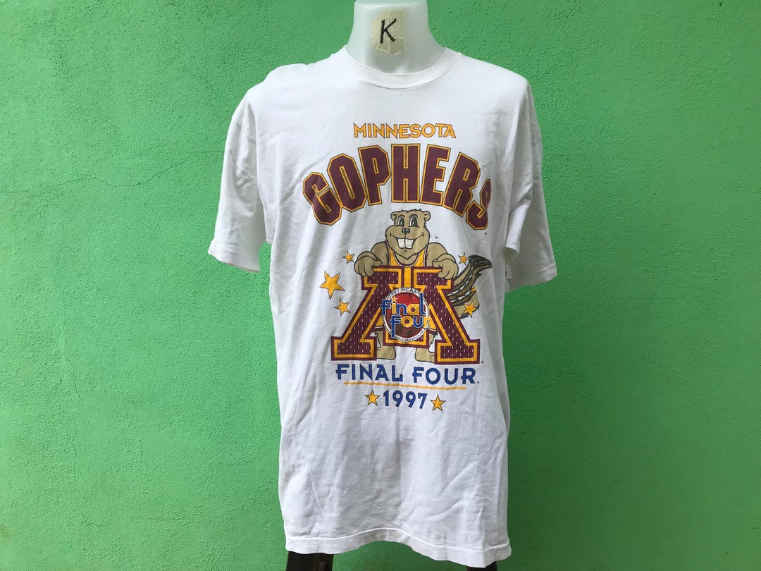 Vintage Minnesota Gophers Final Four NCAA 1997 Xxl Size T Shirt - Etsy