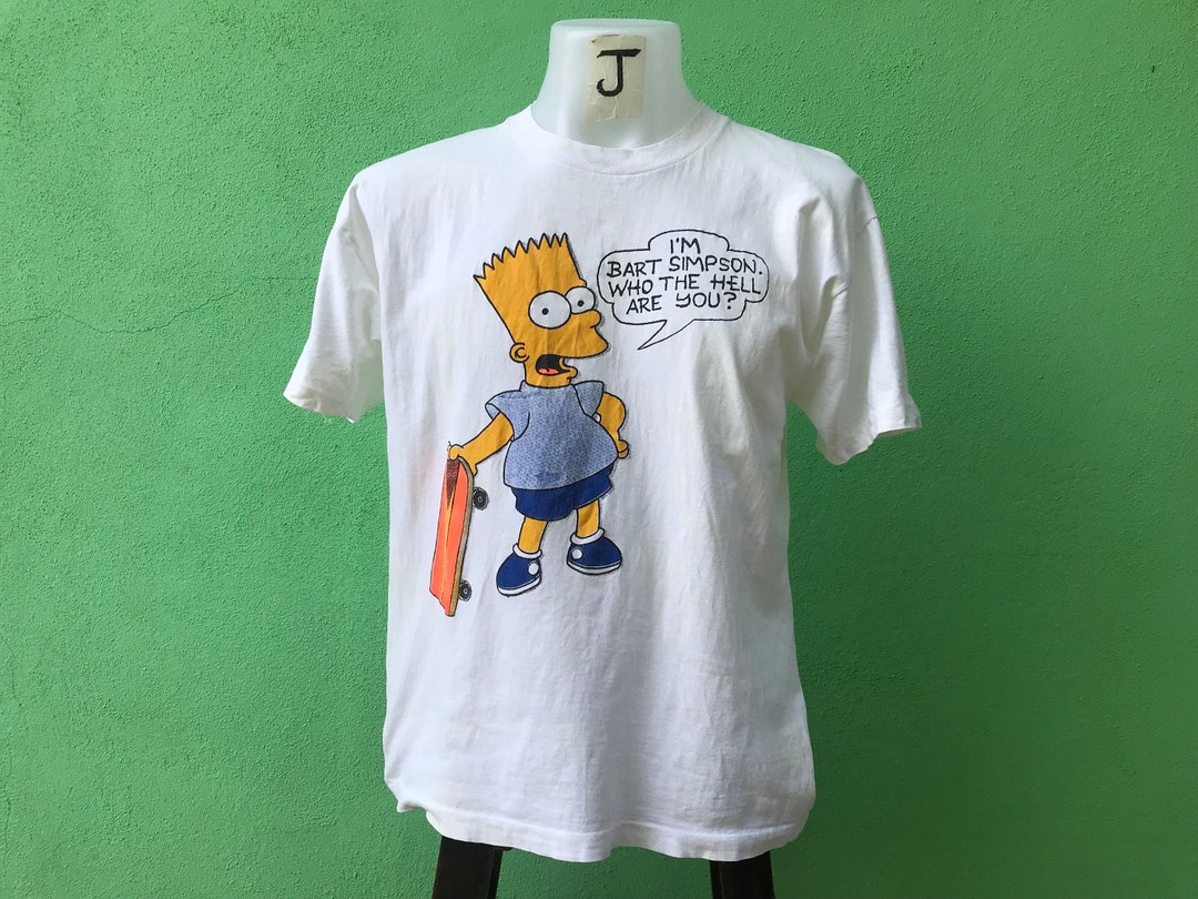 Vintage Bart Simpson Fictional Character in the American Animated ...