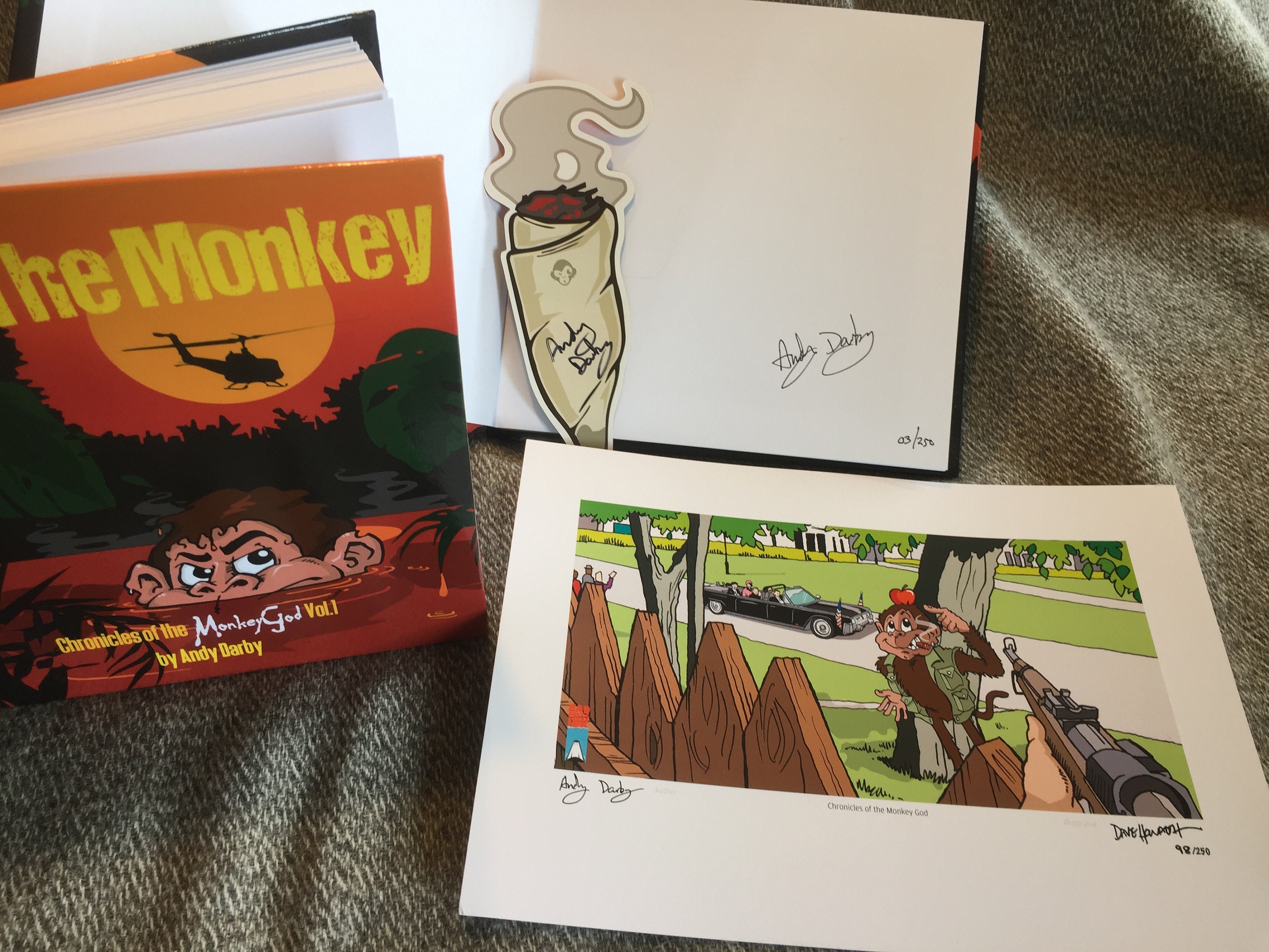 Monkey Business - Book Collectors Pack - Signed/numbered First Edition ...
