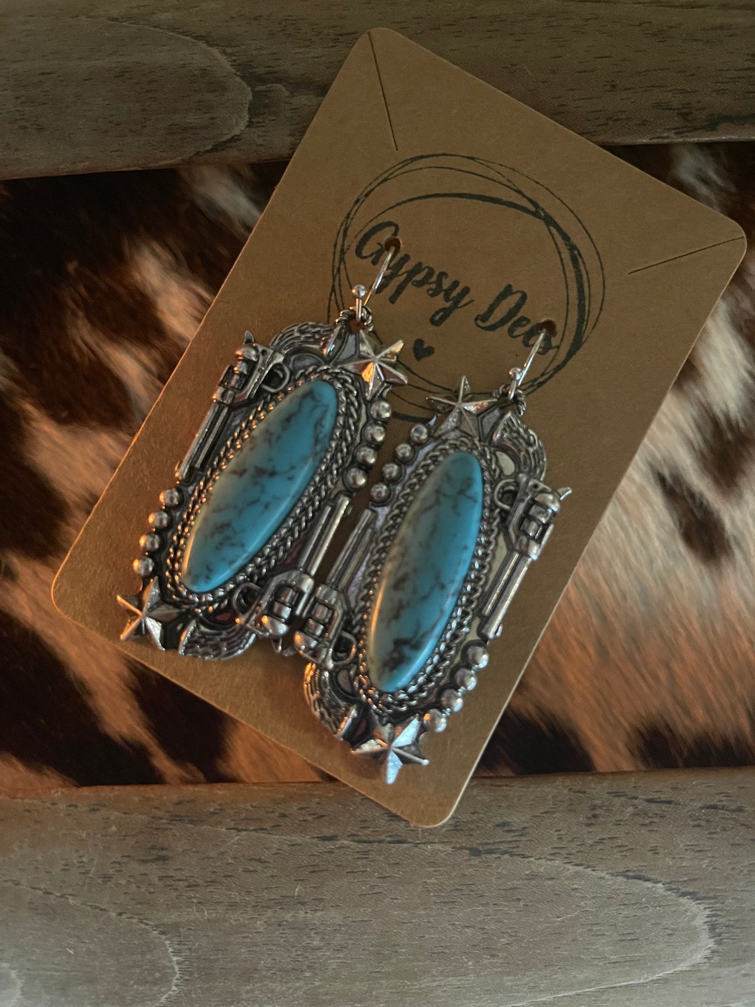 Western Earrings - Etsy