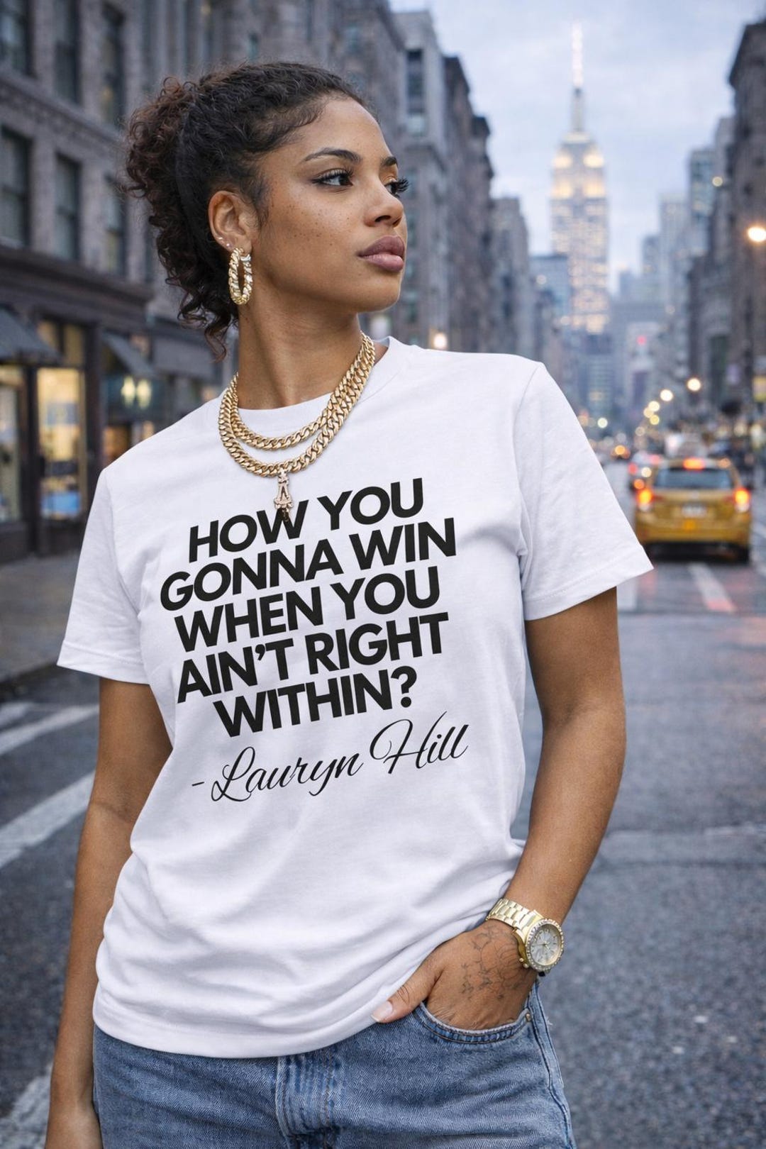 How You Gonna Win Lauryn Hill Lyrics Shirt | Minimal Tee for Creative ...