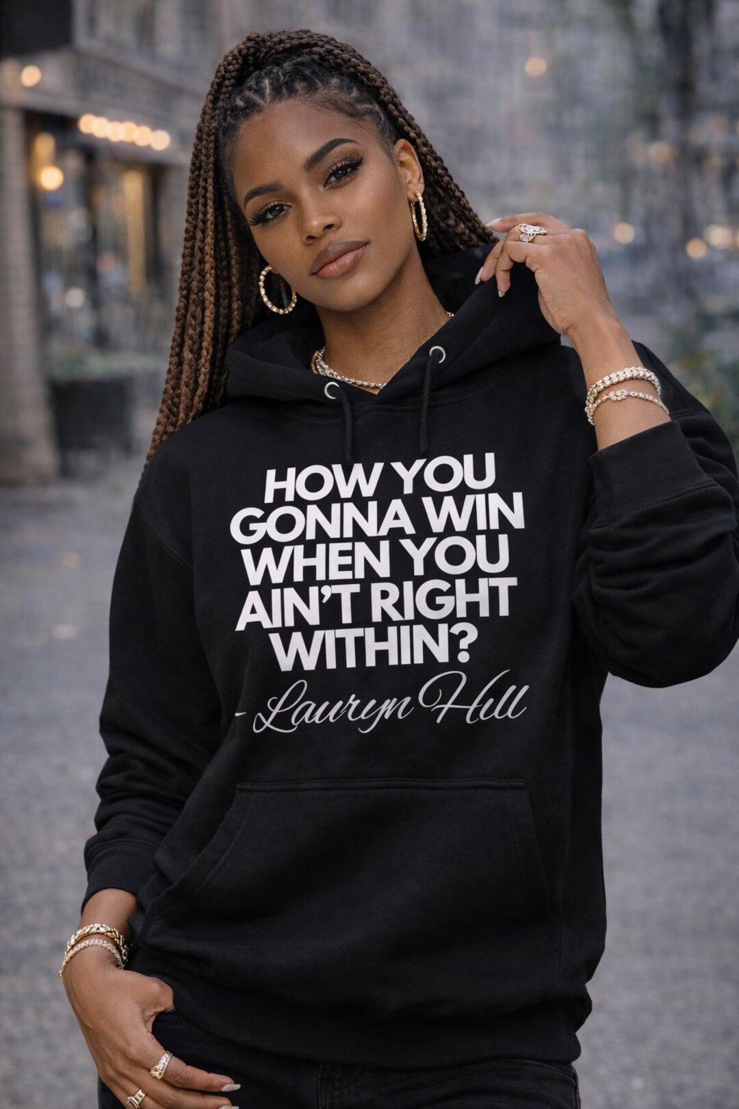 How You Gonna Win Lauryn Hill Lyrics Hoodie | Minimal Hoodie for ...