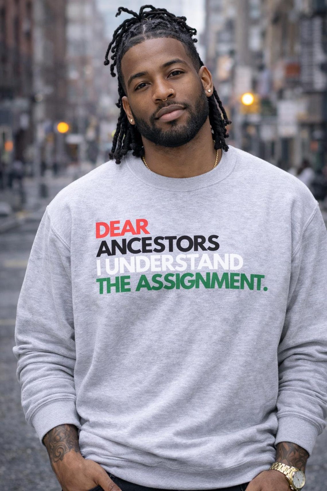 Dear Ancestors I Understand the Assignment Sweatshirt Gift | Minimal ...