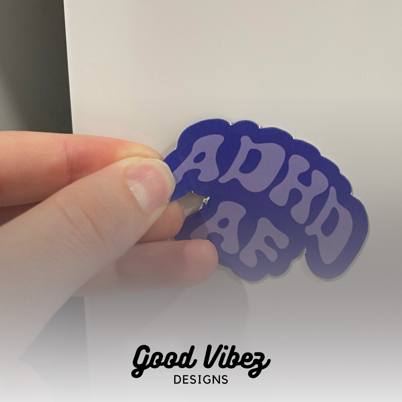 ADHD AF Magnet | Fridge Magnet | Mental Health Magnet | Handmade - Etsy