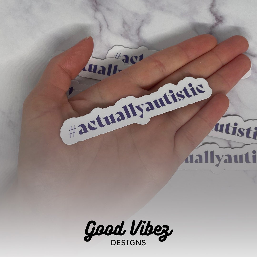 Actually Autistic Magnet | Fridge Magnet | Mental Health Magnet ...
