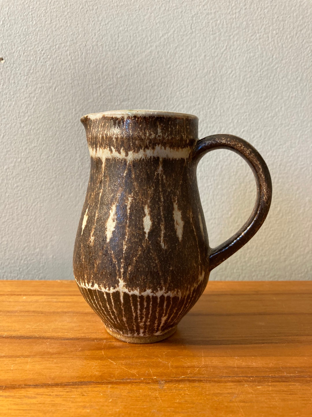 Small Studio Pottery Jug by Jack Herman Canada - Etsy