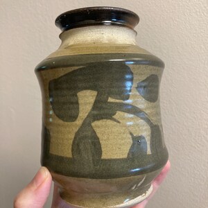 Studio Pottery Stoneware Vase by Walter Drohan RCA, Alberta, Canada - Etsy