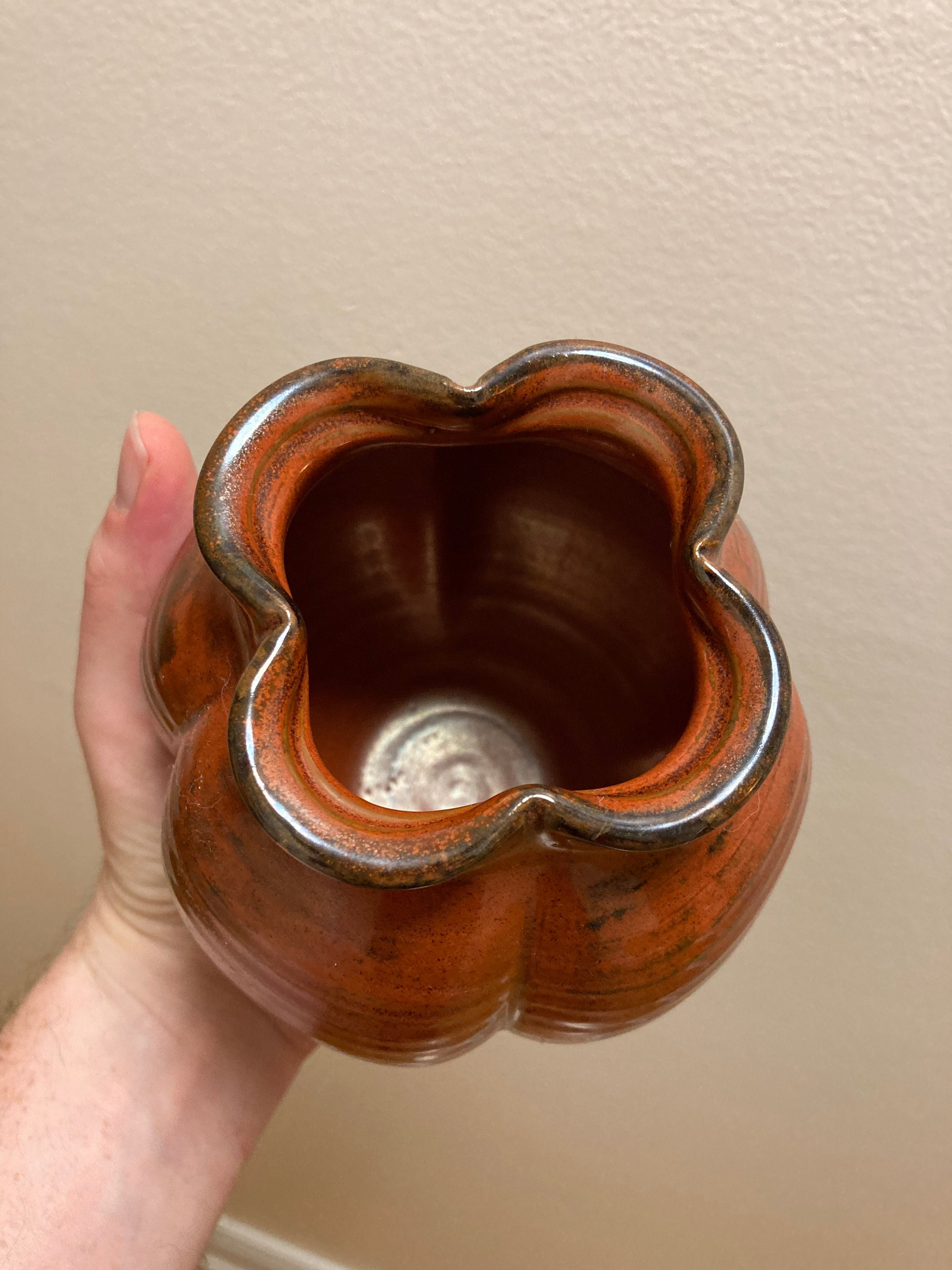 Studio Pottery Vase by Robert Tetu Canada - Etsy