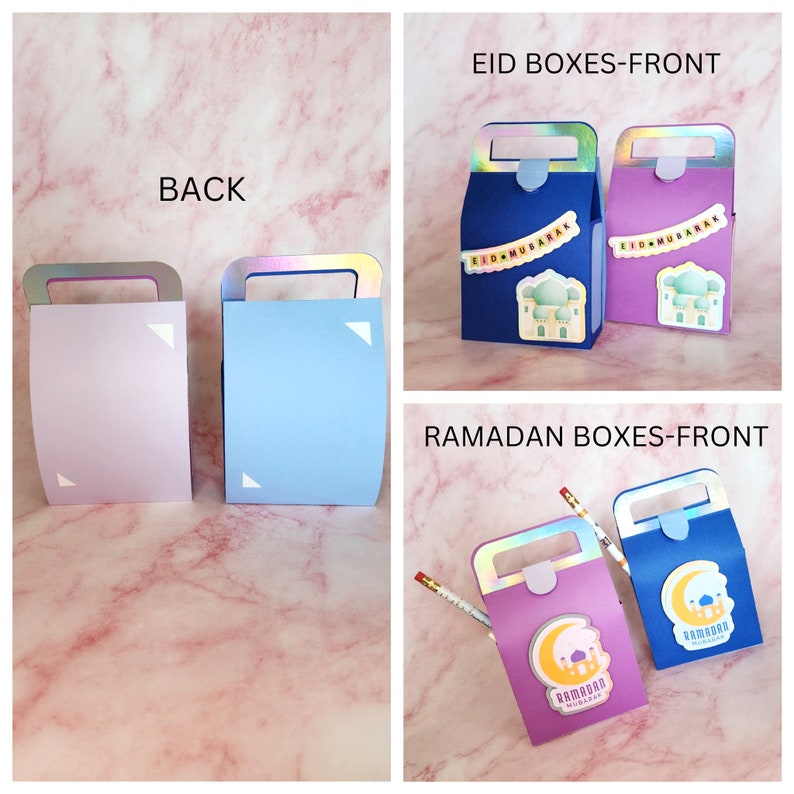 Ramadan Coloring Boxes, Ramadan Custom Activity Boxes, Gift Box, Eid ...