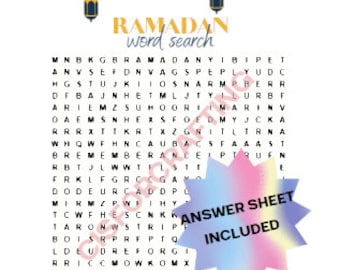 Printable Ramadan Maze, Masjid Maze, Ramadan Game, Printable Activity ...