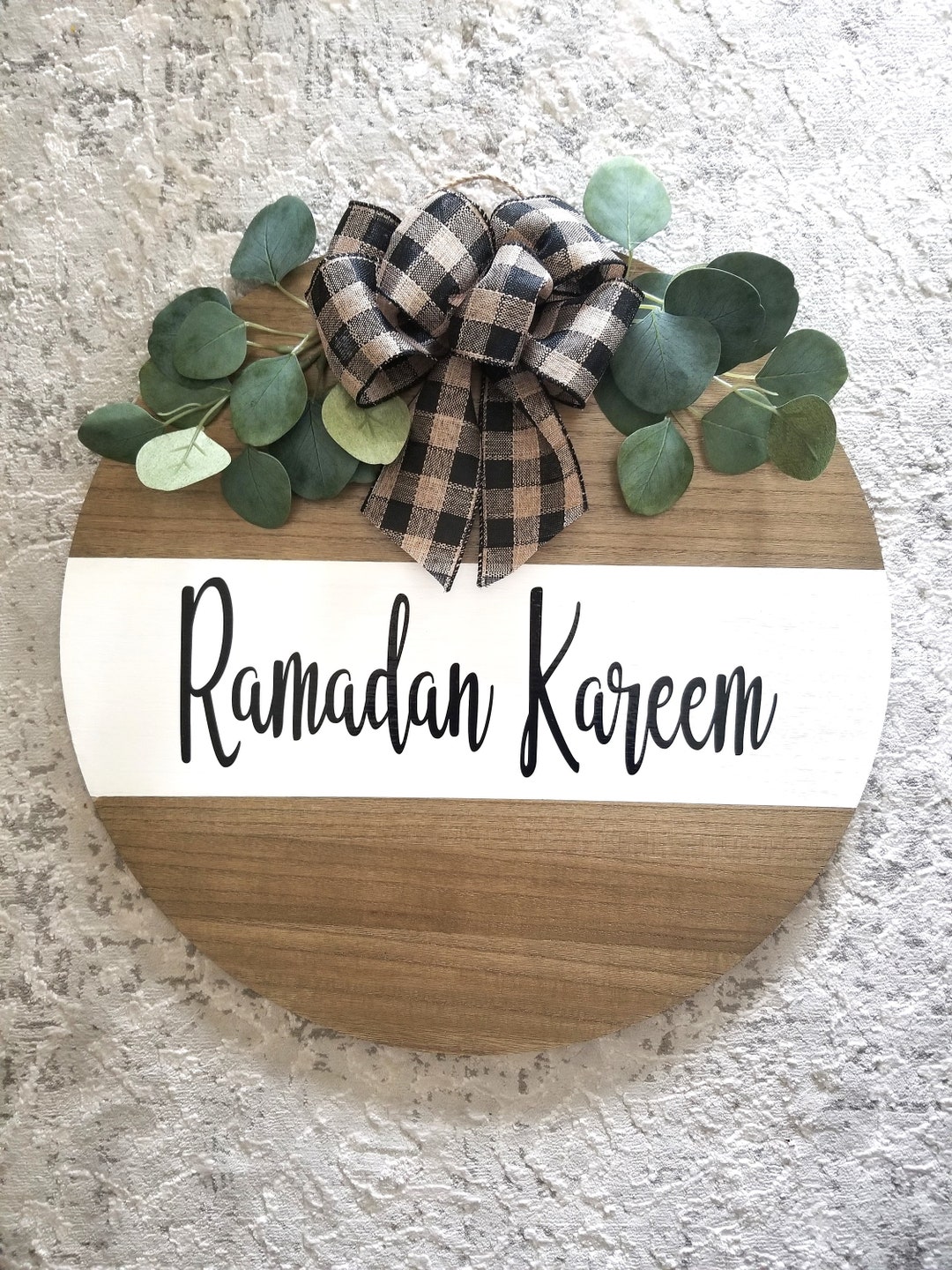 Ramadan Door Sign, Ramadan Décor, Ramadan Wreath, Ramadhan, Two-color ...