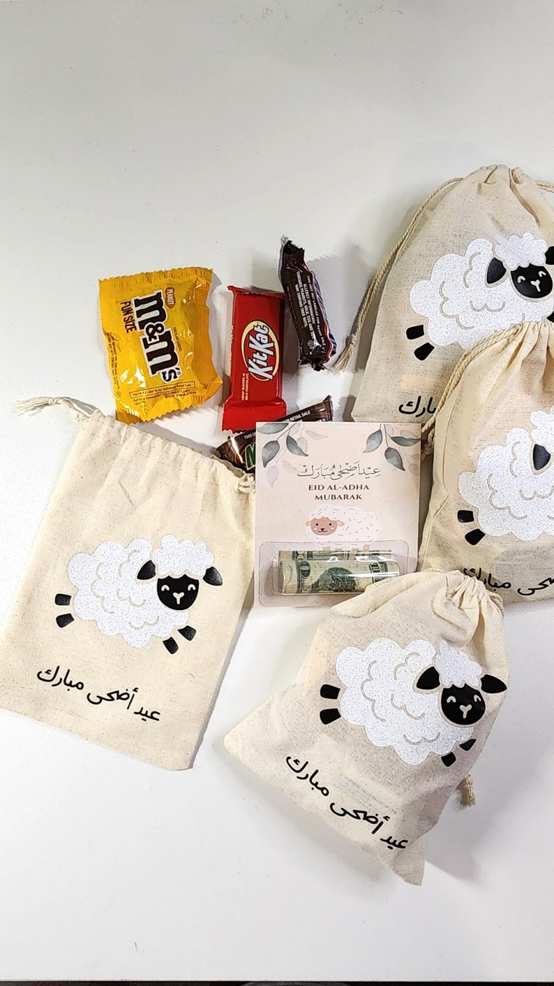 Eid Goodie Bags, Bags for Eid ,personalized Drawstring Bag, EID, Eid ...