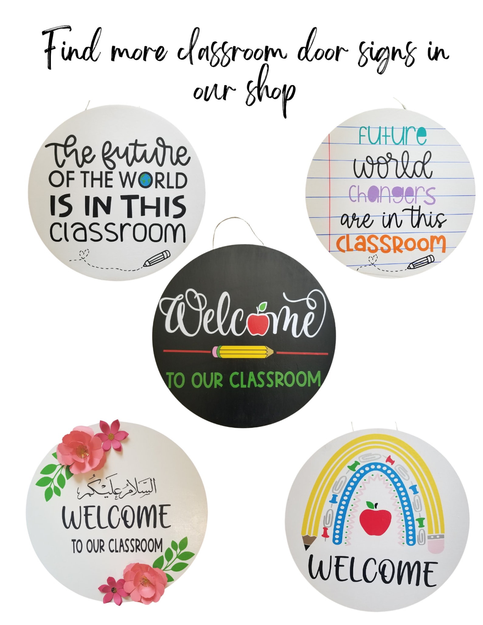 Classroom Door Sign Classroom Door Hanger Classroom Door - Etsy