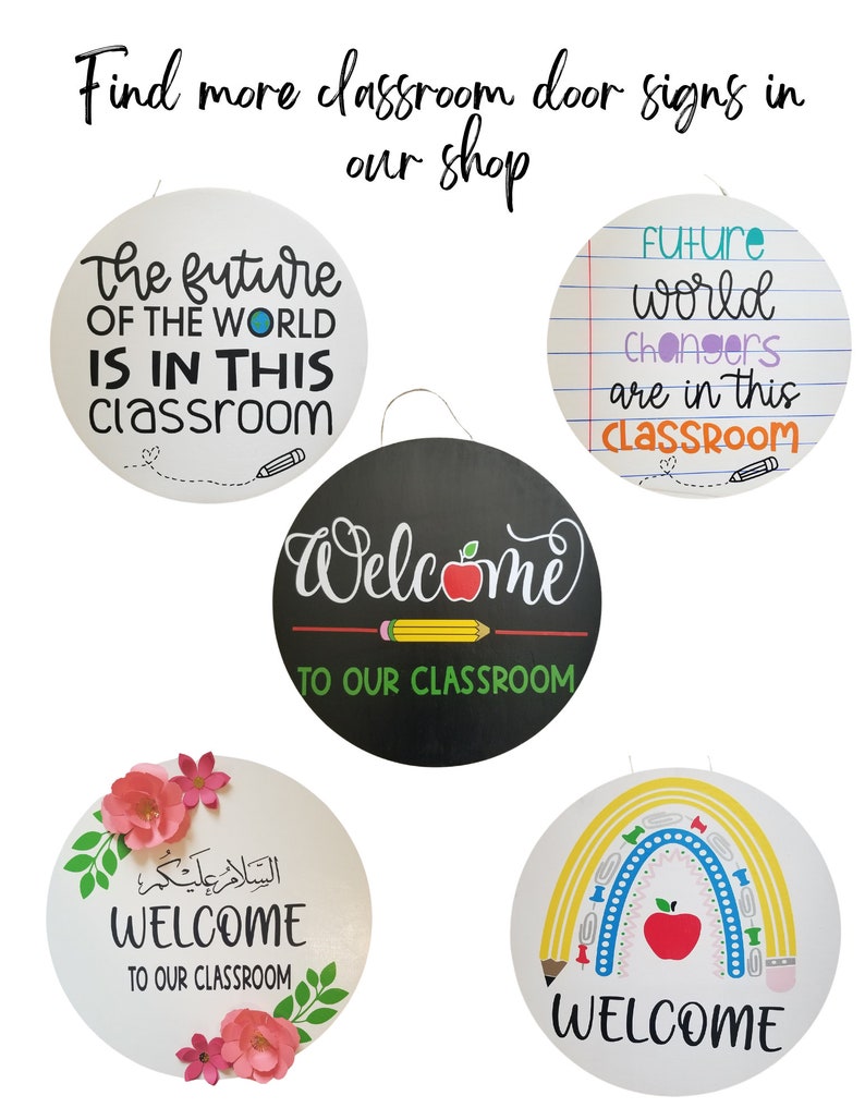 Classroom Door Sign Classroom Door Hanger Classroom Door - Etsy