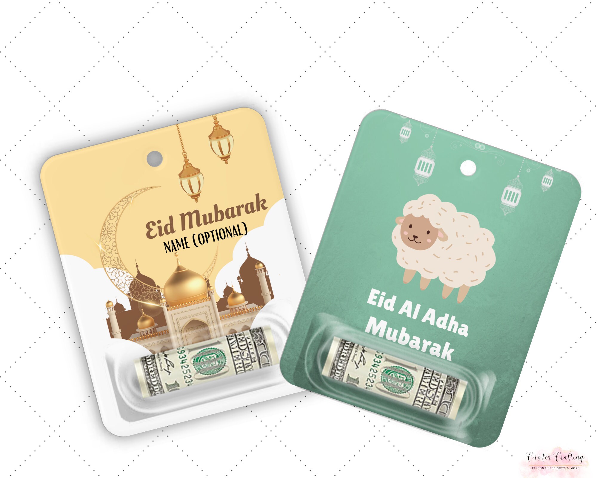 Eid Money Cards, Eid Gift, Eid Money Holder, Eid Card, Eidi Envelope ...