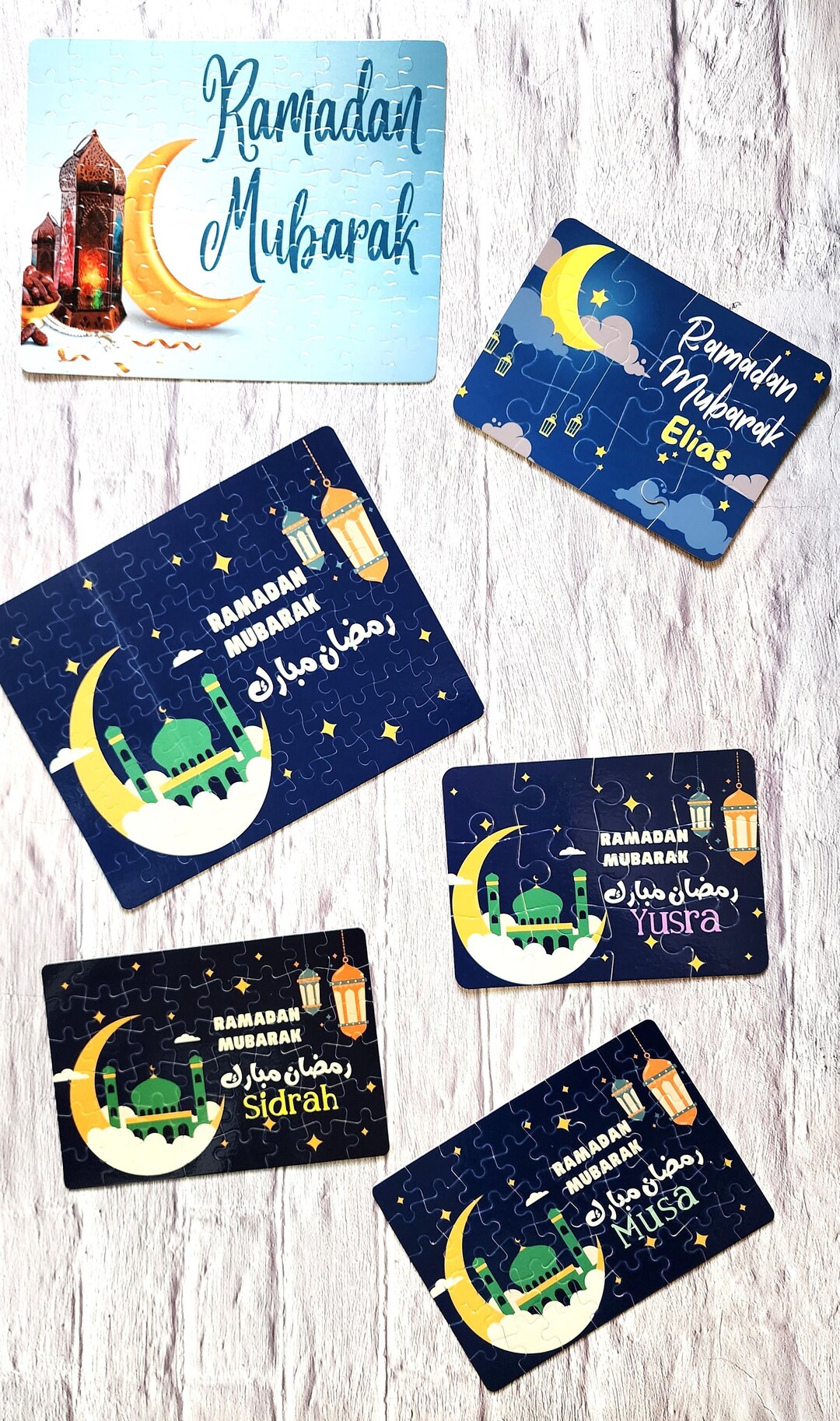 Ramadan Puzzle, Eid Gift, Masjid Puzzle, Ramadan Gift, Custom Photo ...
