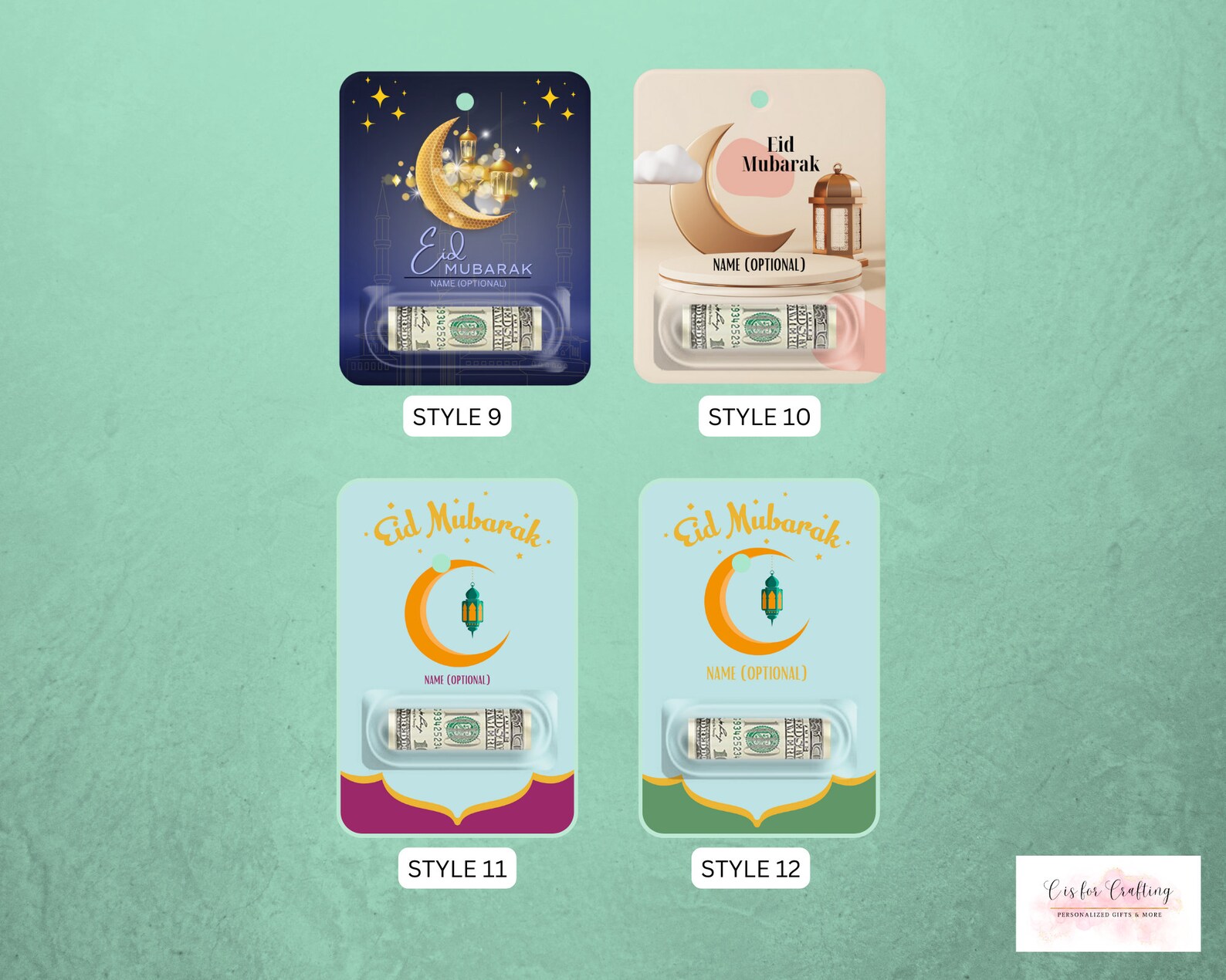 Eid Money Cards, Eid Gift, Eid Money Holder, Eid Card, Eidi Envelope ...