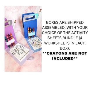 Ramadan Coloring Boxes, Ramadan Custom Activity Boxes, Gift Box, Eid ...