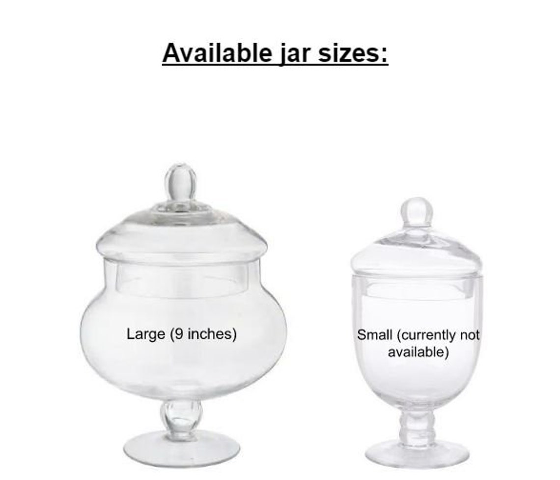 Personalized Glass Jar, Glass Dates Jar, Custom Storage Jar,ramadan ...