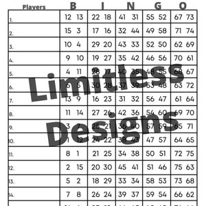 5 Double Action Bingo Boards - Etsy