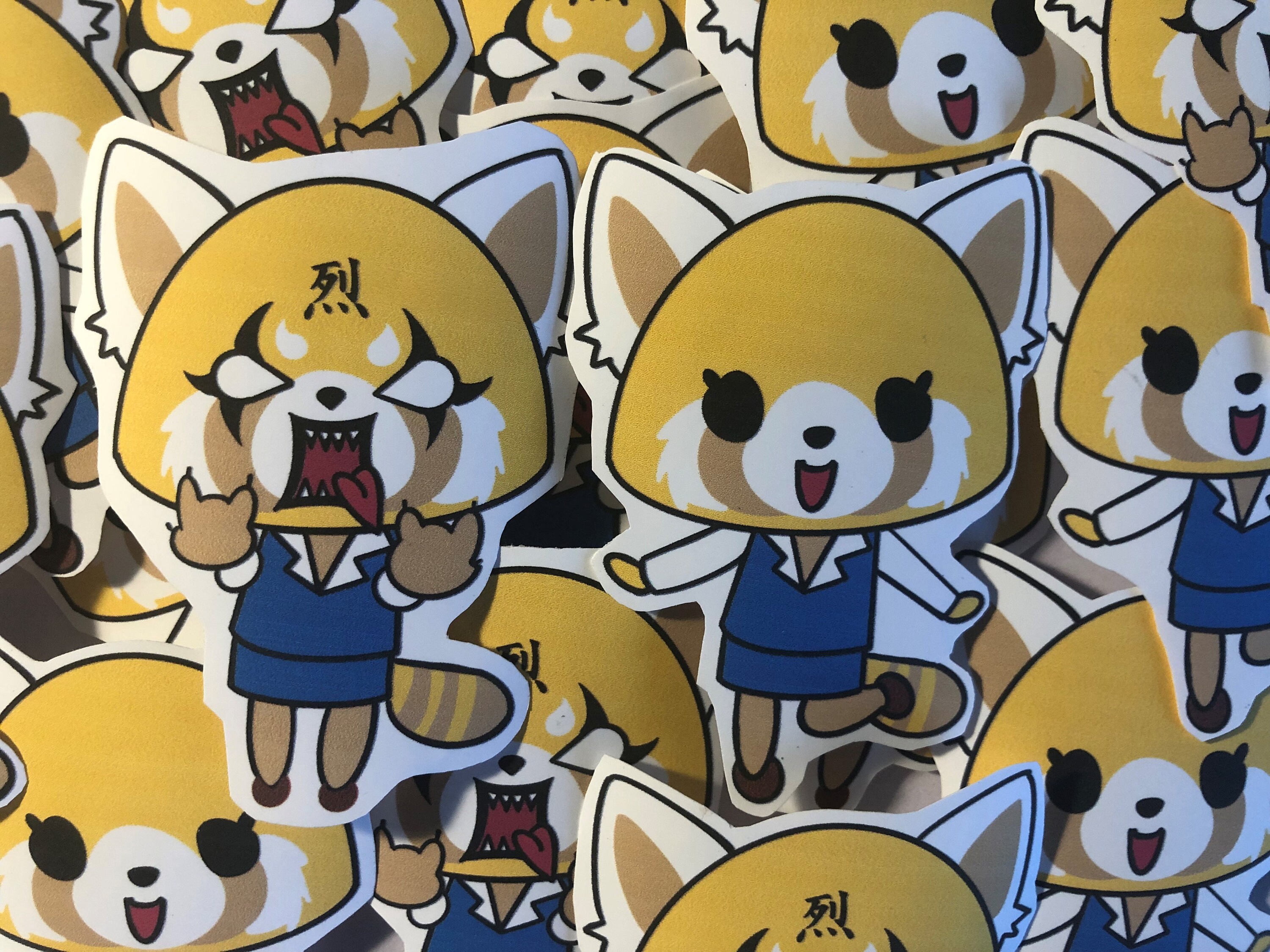Retsuko Facial Expressions Sticker Pack Electronics & Accessories ...