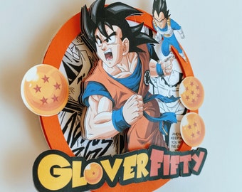 Dragon Ball Z Cake Topper - Etsy