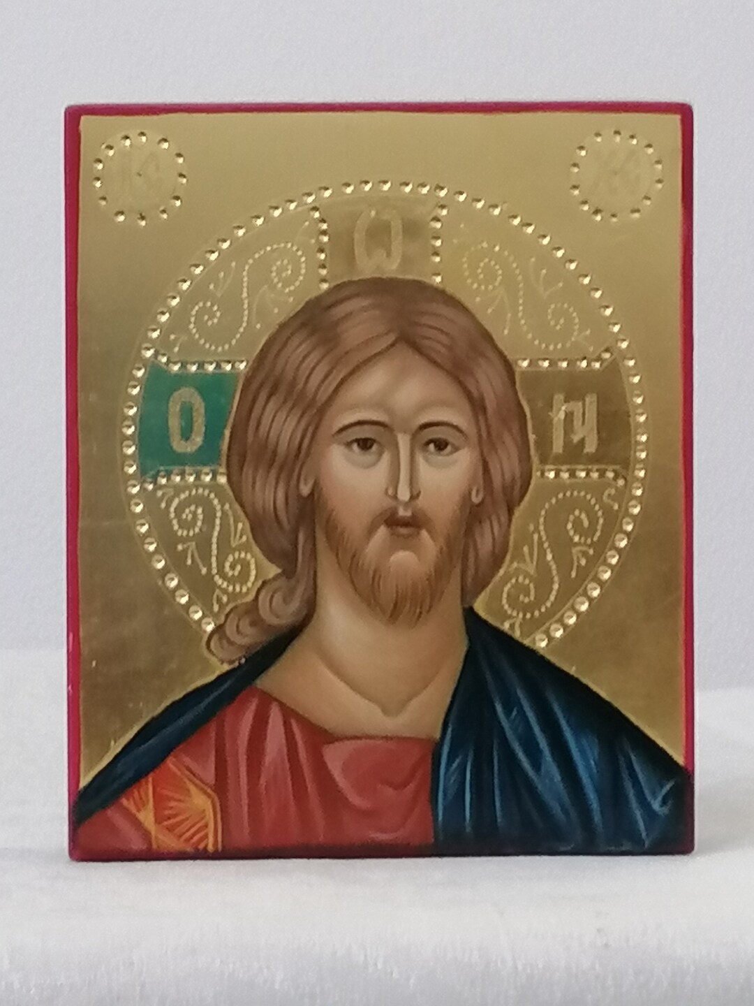 Icon of Lord Jesus Christ, Handmade Icon on Wood. - Etsy