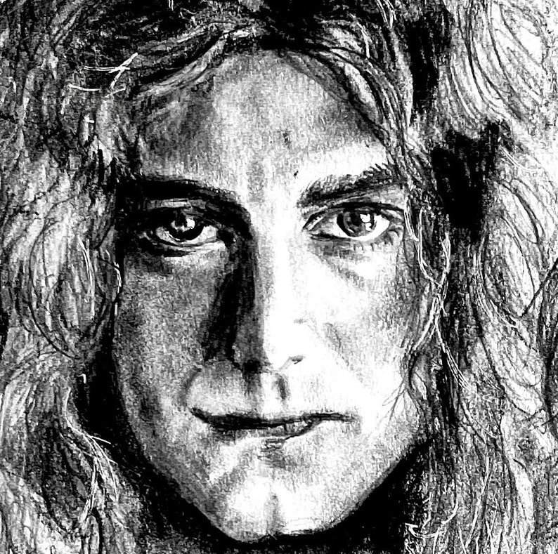 PRINT Led Zeppelin Group Portrait - Etsy