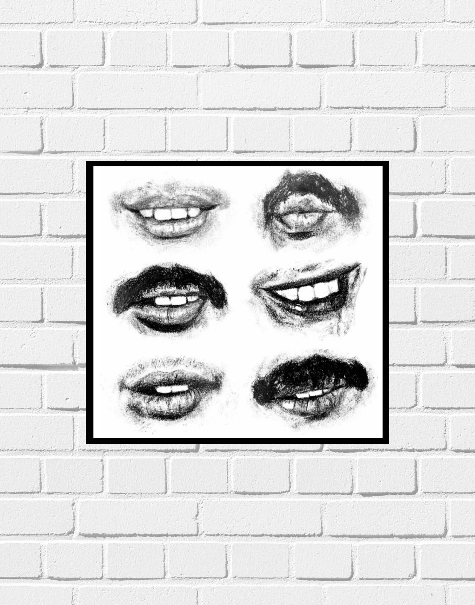 The Lips of Freddie Mercury Print - Etsy
