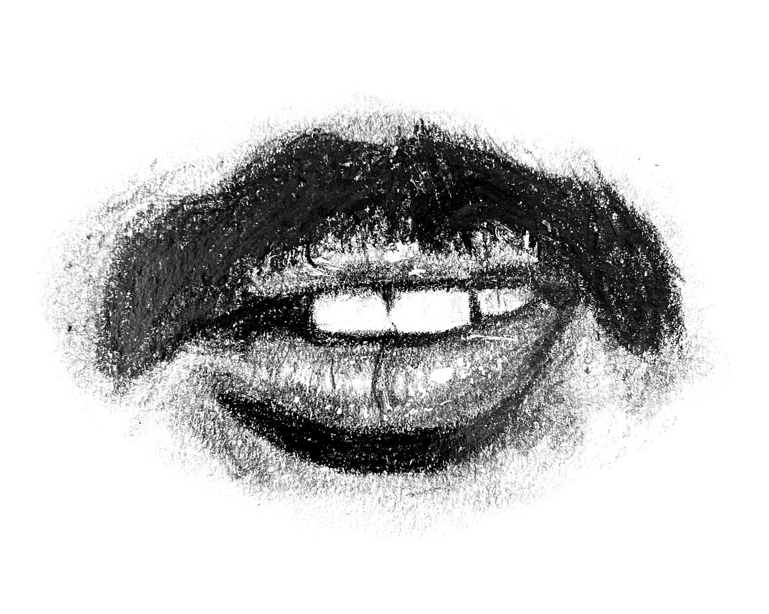 Freddie Mercury's Lips Print - Etsy