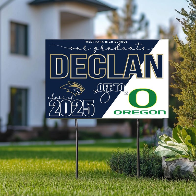 College Sign Outdoor - Etsy
