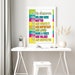 Diversity Inclusion Rainbow Classroom Print- Teacher Appreciation Gift ...