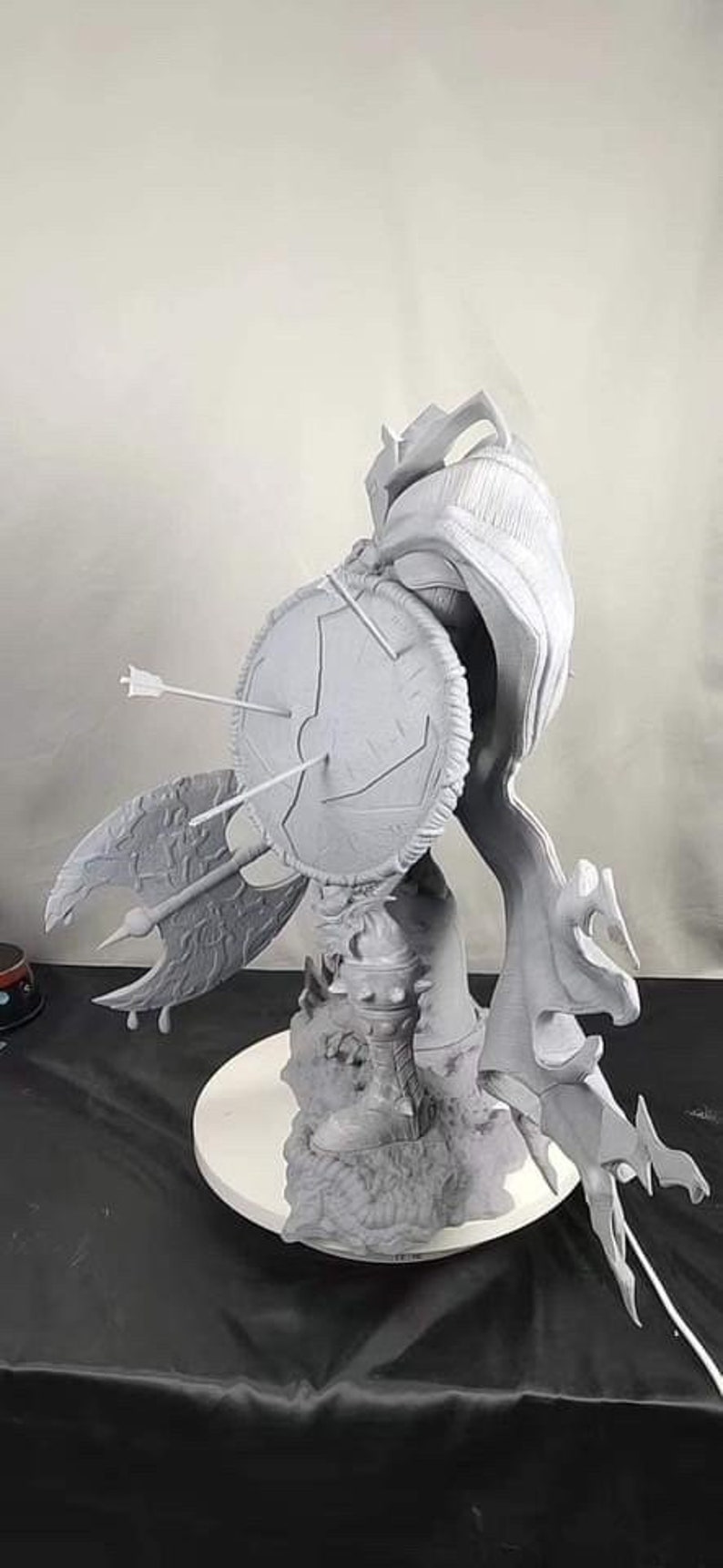 Medieval Spawn - 3D Printed Figure, Fan Art Statue - Etsy UK
