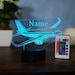 Personalized Airplane LED Light Brings the Fascination of Flight ...