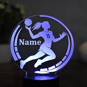 LED Table Lamp Handball Decoration - Perfect Gift for Handball Players ...